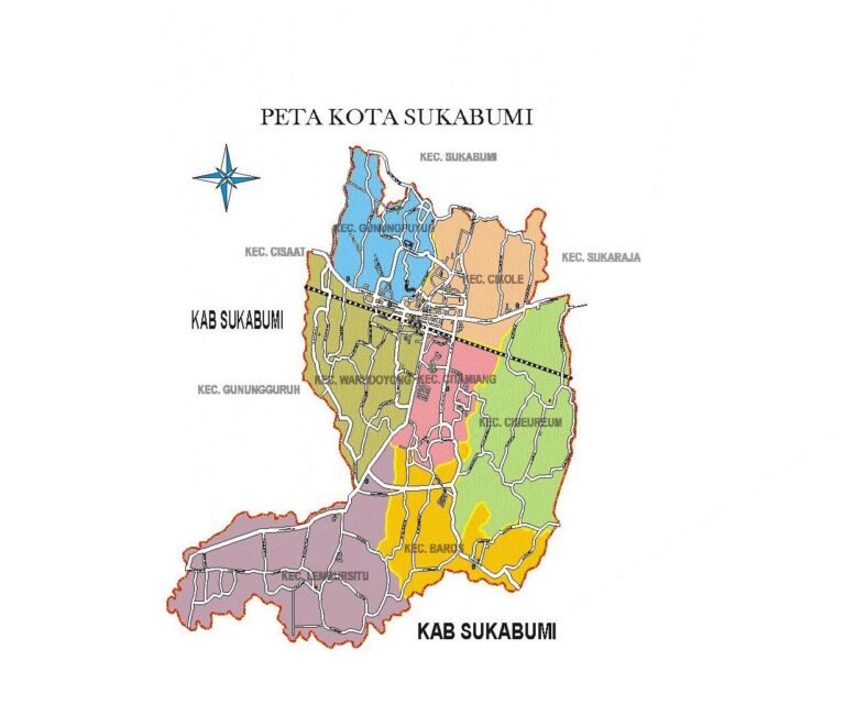 Daftar Kecamatan, Desa/Kelurahan, Kode Pos Sukabumi - priamales.com